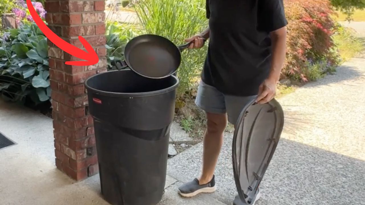 The genius new way people are using their old frying pans!