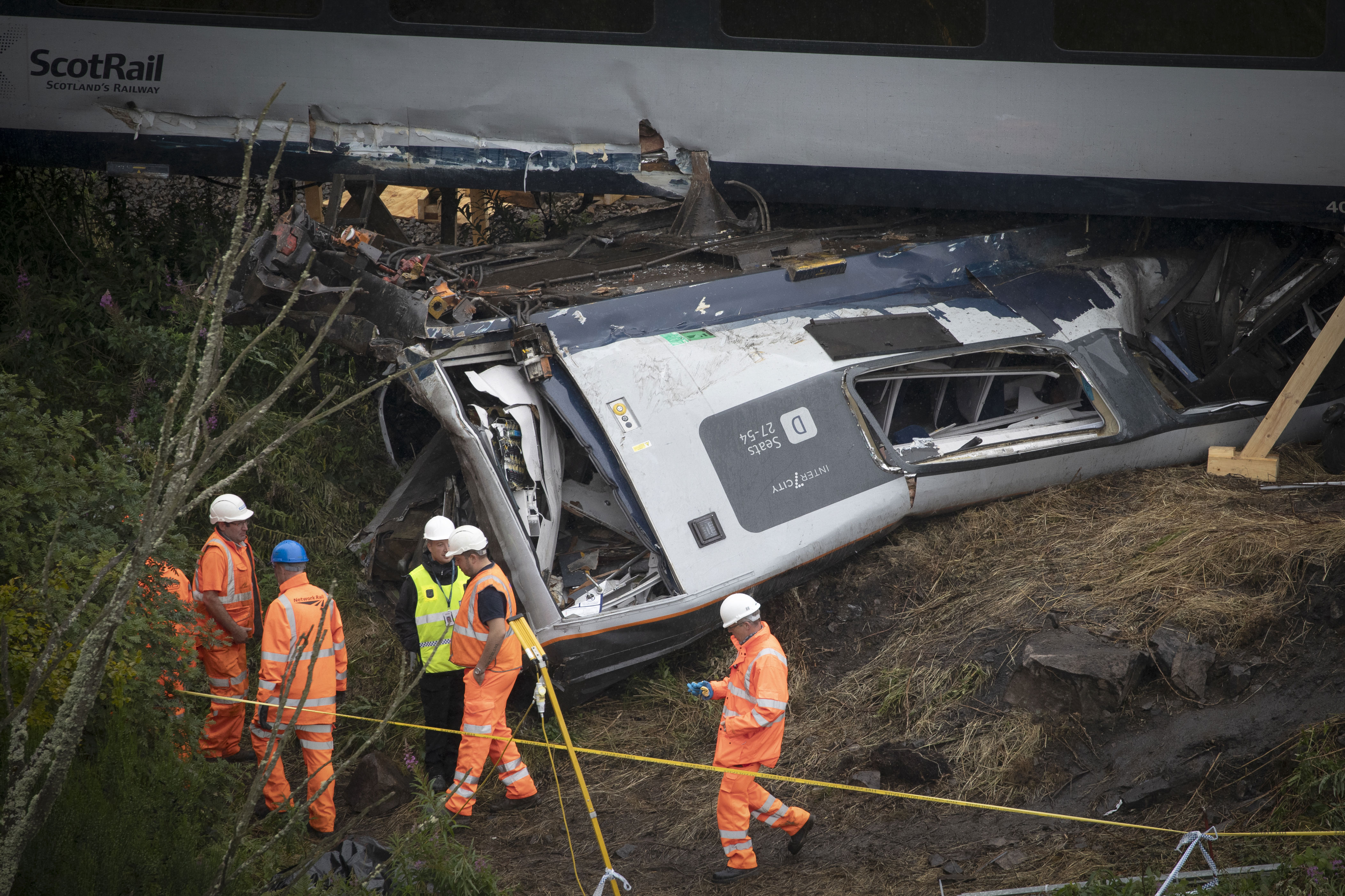 Inquiry told of victims’ last moments in fatal Stonehaven train crash