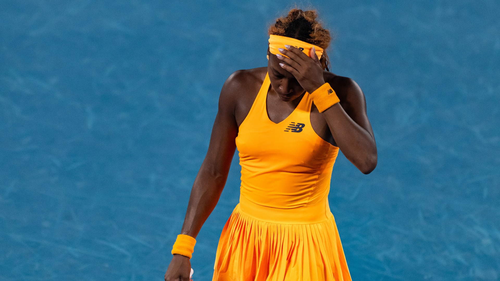 Australian Open drama: Coco Gauff smashes racket after defeat