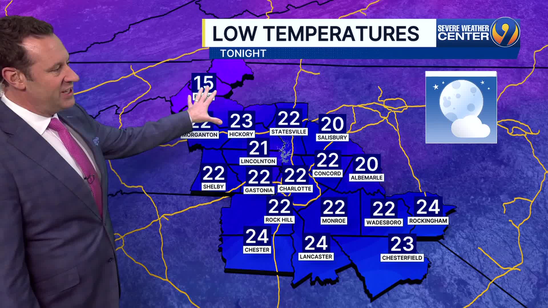 Forecast: Afternoon highs stay in the 40s across the region