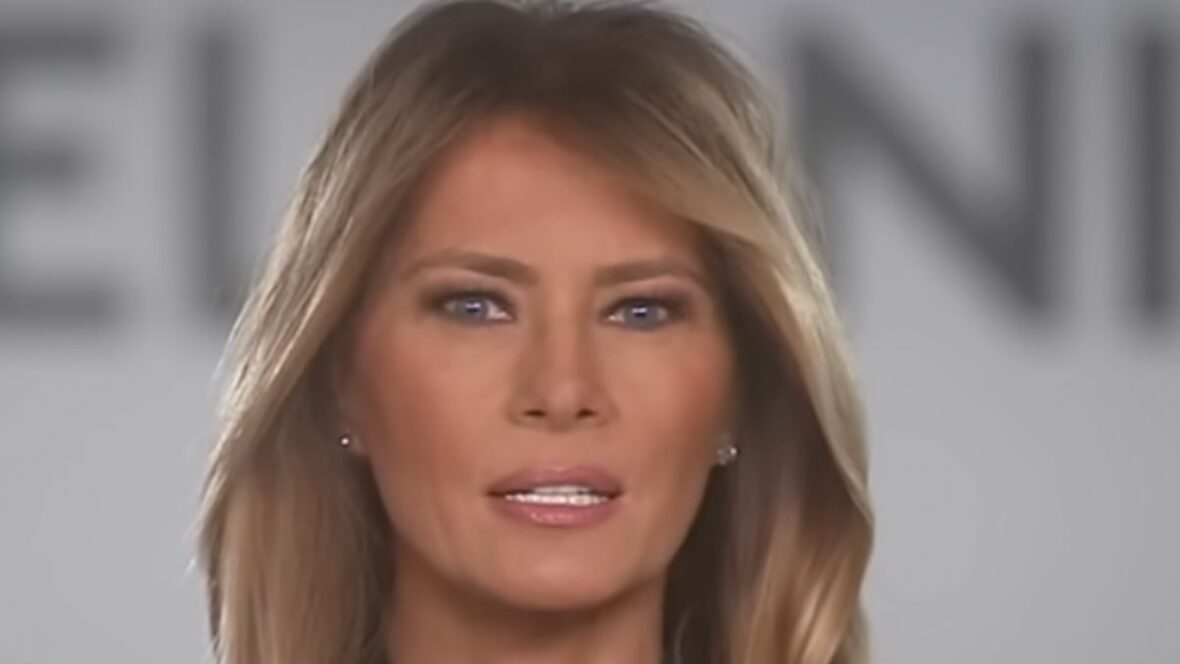 First lady Melania Trump advocates for unity and peaceful protests