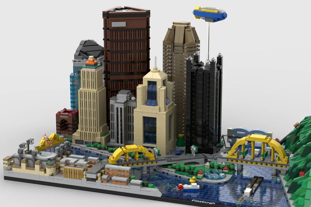 LEGO Ideas creator builds model of downtown Pittsburgh