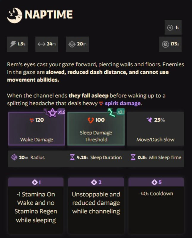Deadlock Rem abilities revealed