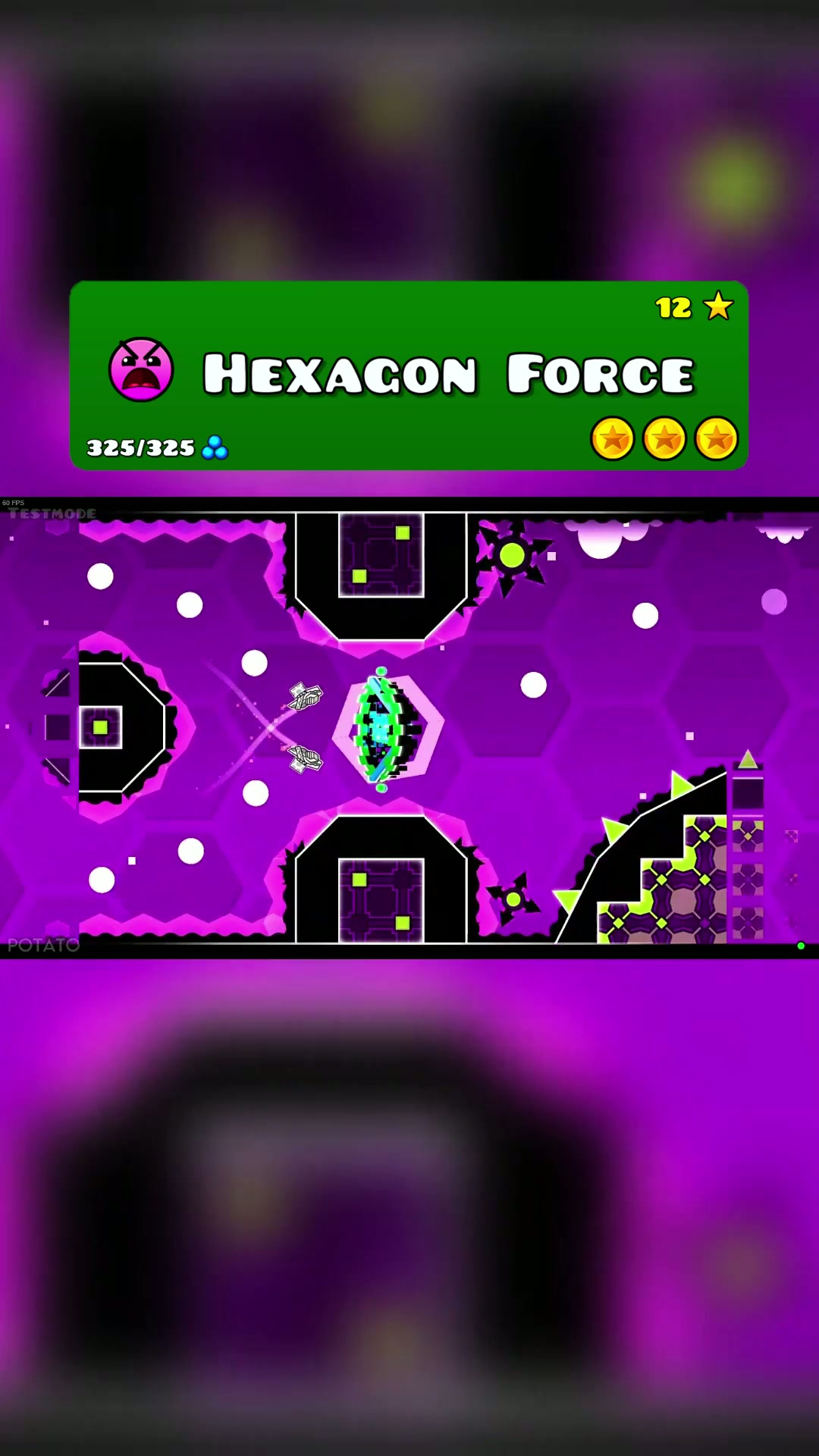 Secret COIN in Geometry Dash? #shorts #deluxe12