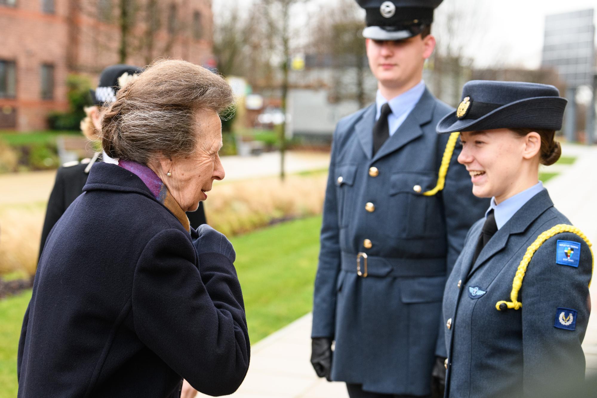 17 wonderful pictures as HRH Princess Anne pays University of ...