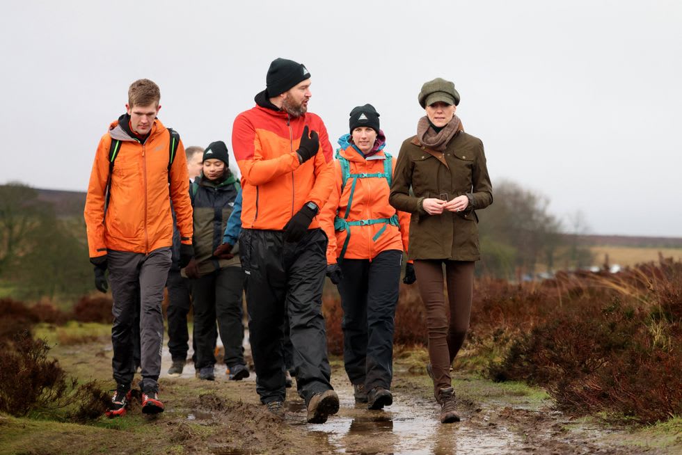 Catherine given guided tour to round out busy day of engagements