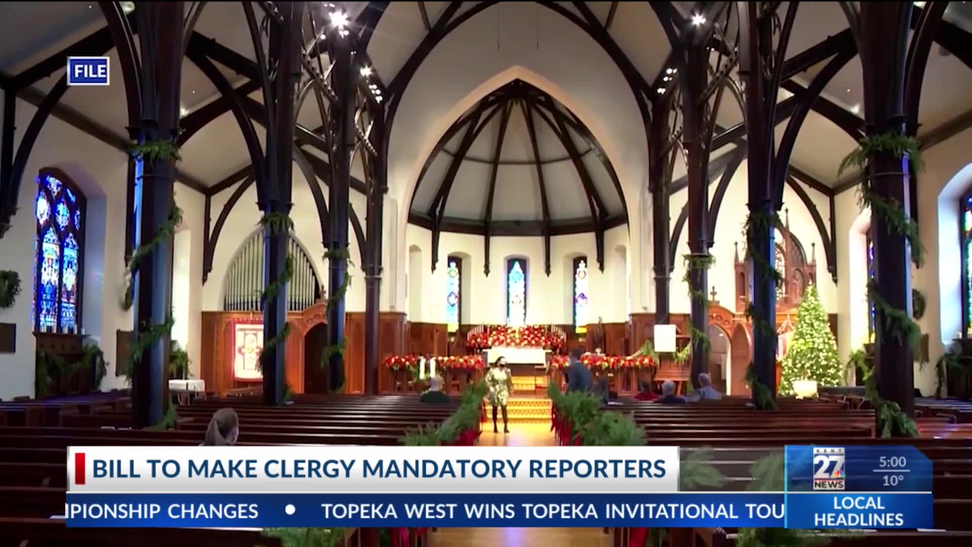 Activists push for clergy bill to be passed in Kansas