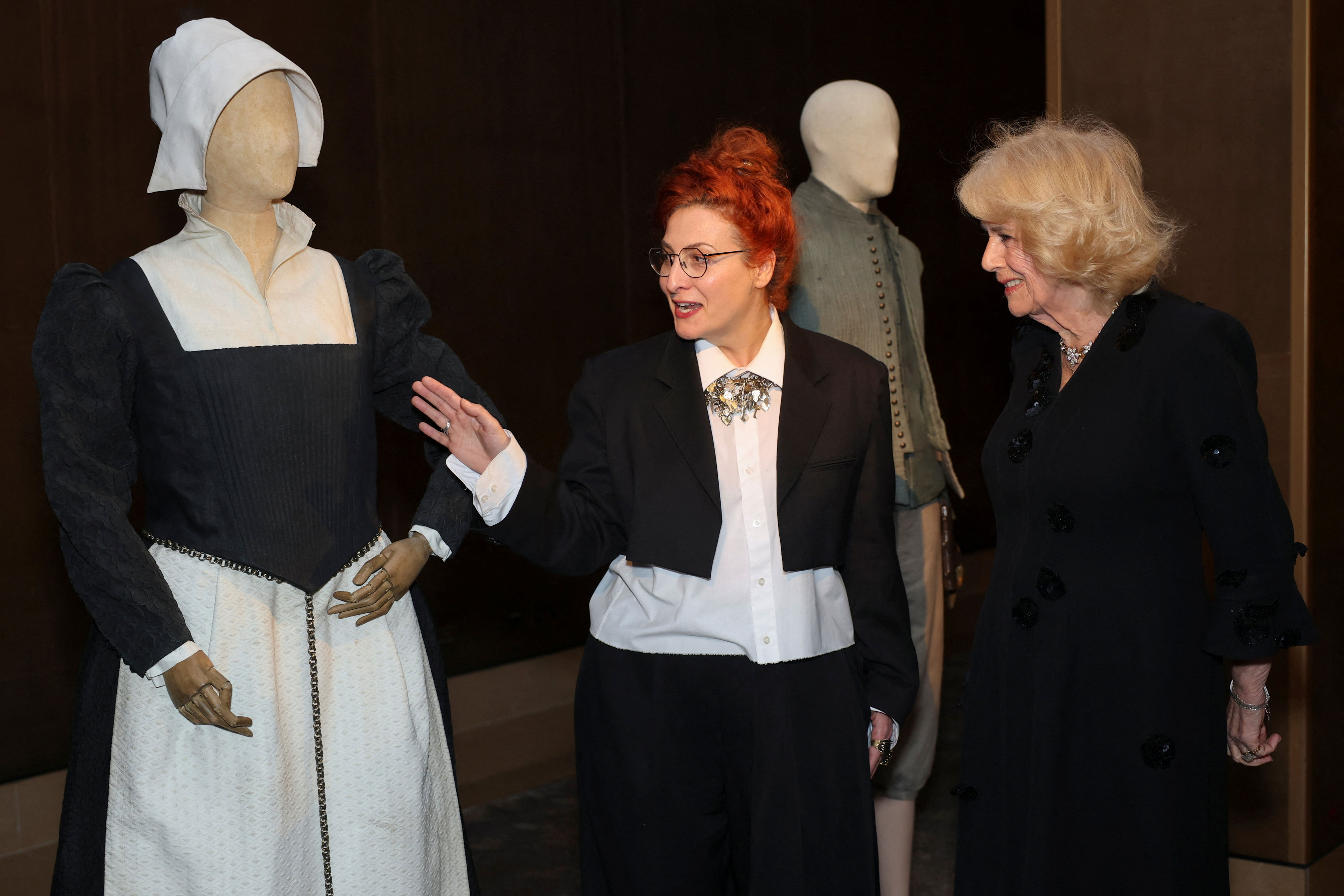 Hamnet costume designer living 'dream' life as she meets Camilla