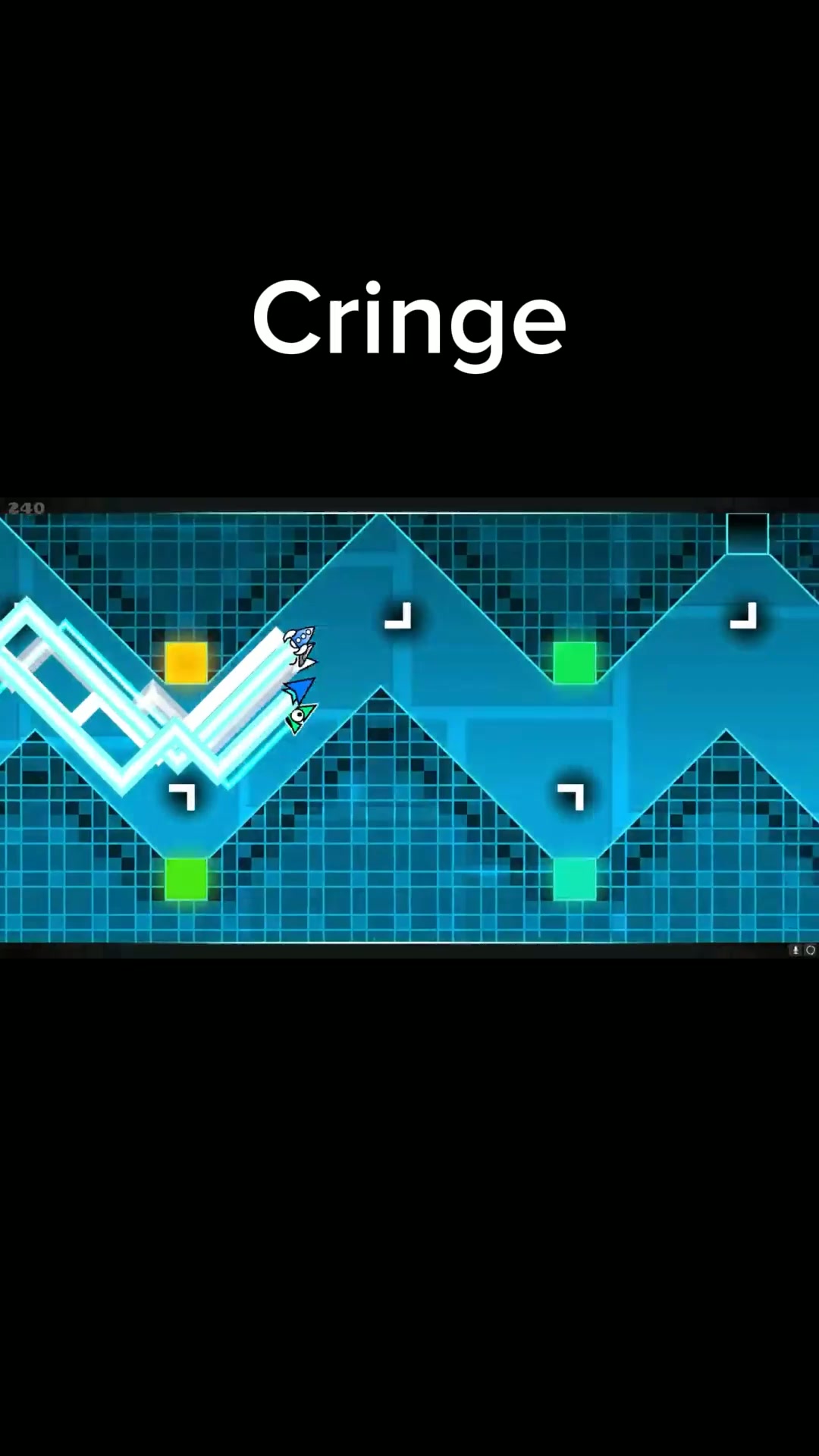 The strangest completion in a level #shorts