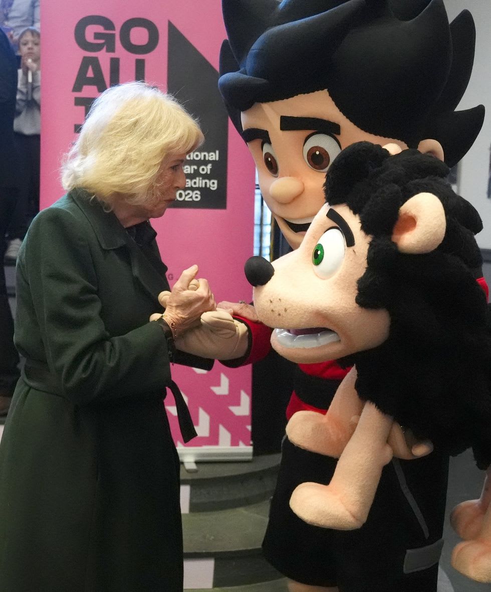 Queen attends special screening as she showcases love of reading