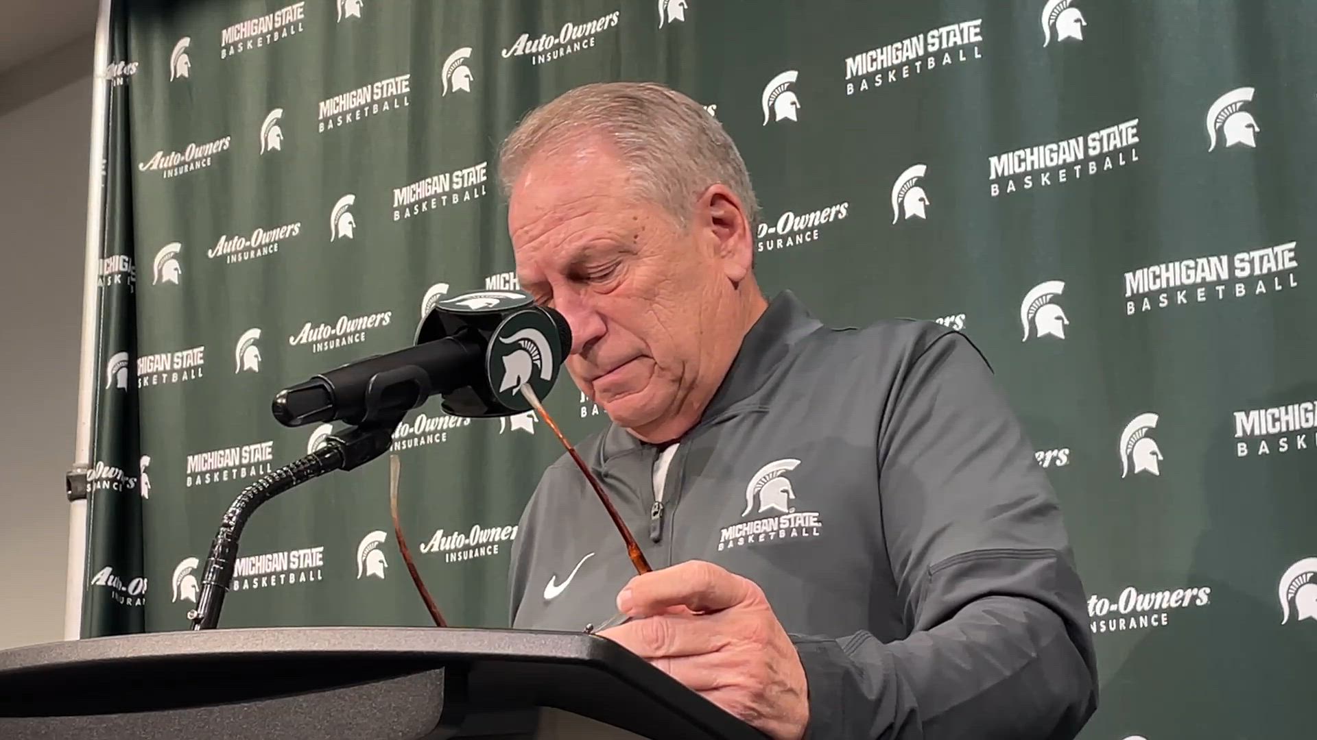 Michigan State Head Men's Baketbal Coach Tom Izzo on the Challenge that ...