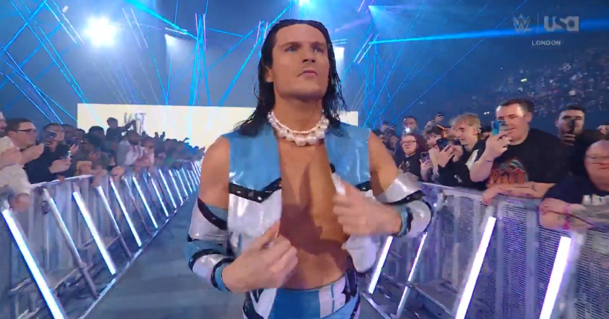 WWE star Kit Wilson says his cat got shot in a bad neighborhood