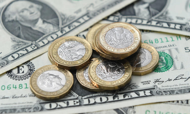 Pound soars to four-year high: Sterling tops $1.38 as 'sell America ...