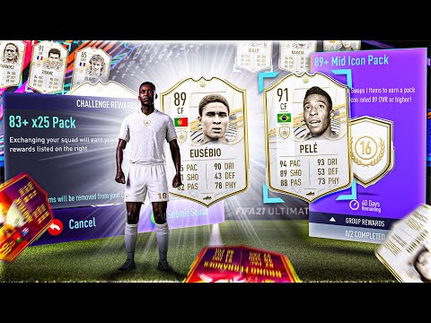 What do you get from 2 guaranteed icon player pick packs?