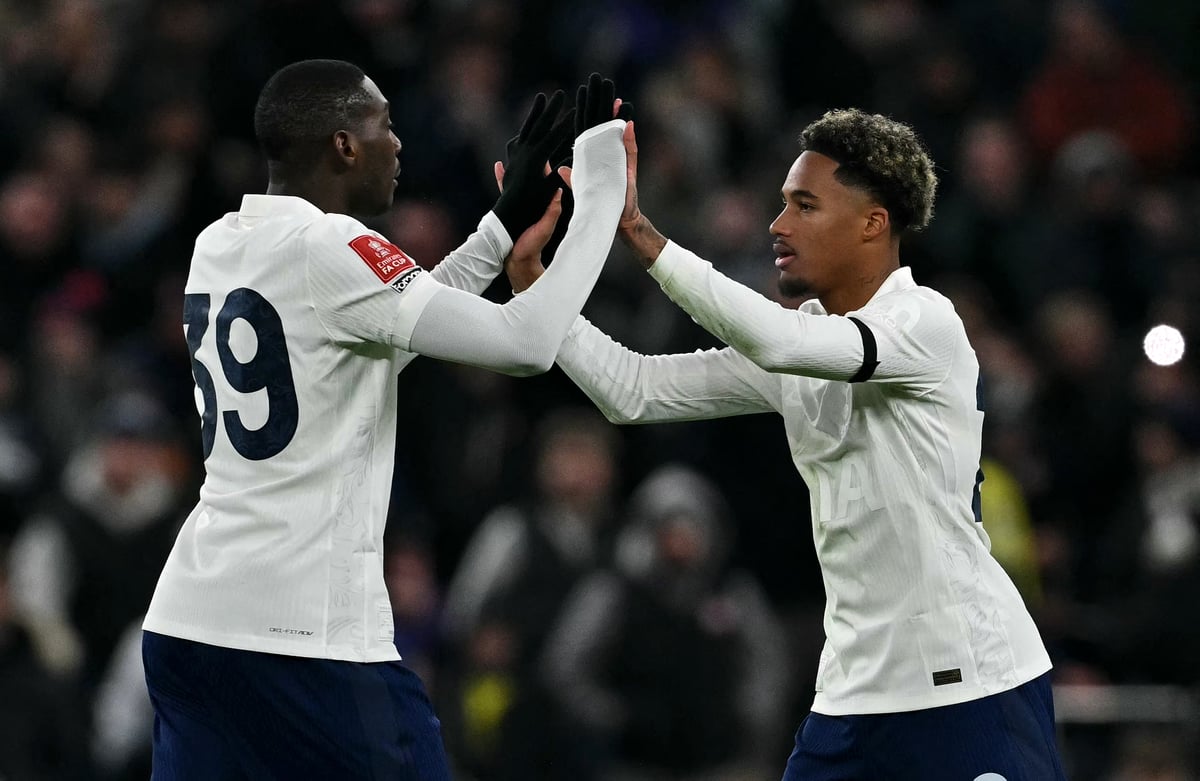 Frank issues update on Tottenham duo after car accident