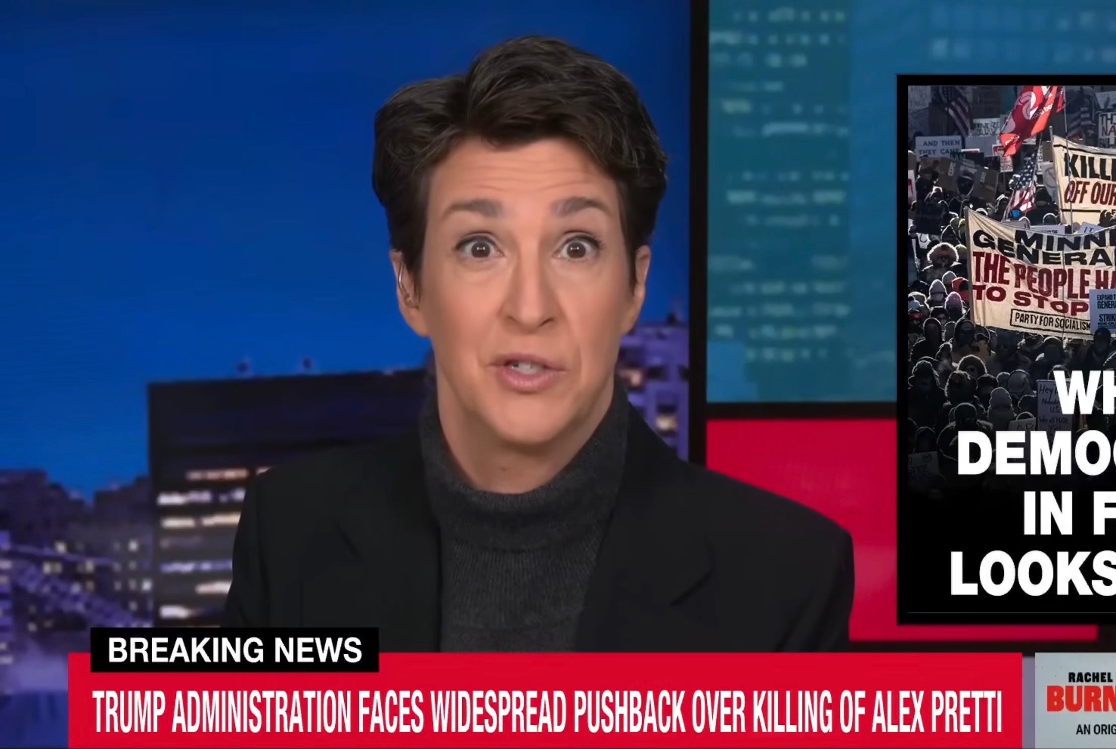 Rachel Maddow welcomes GOP backlash to fatal ICE raids: 'This is called ...