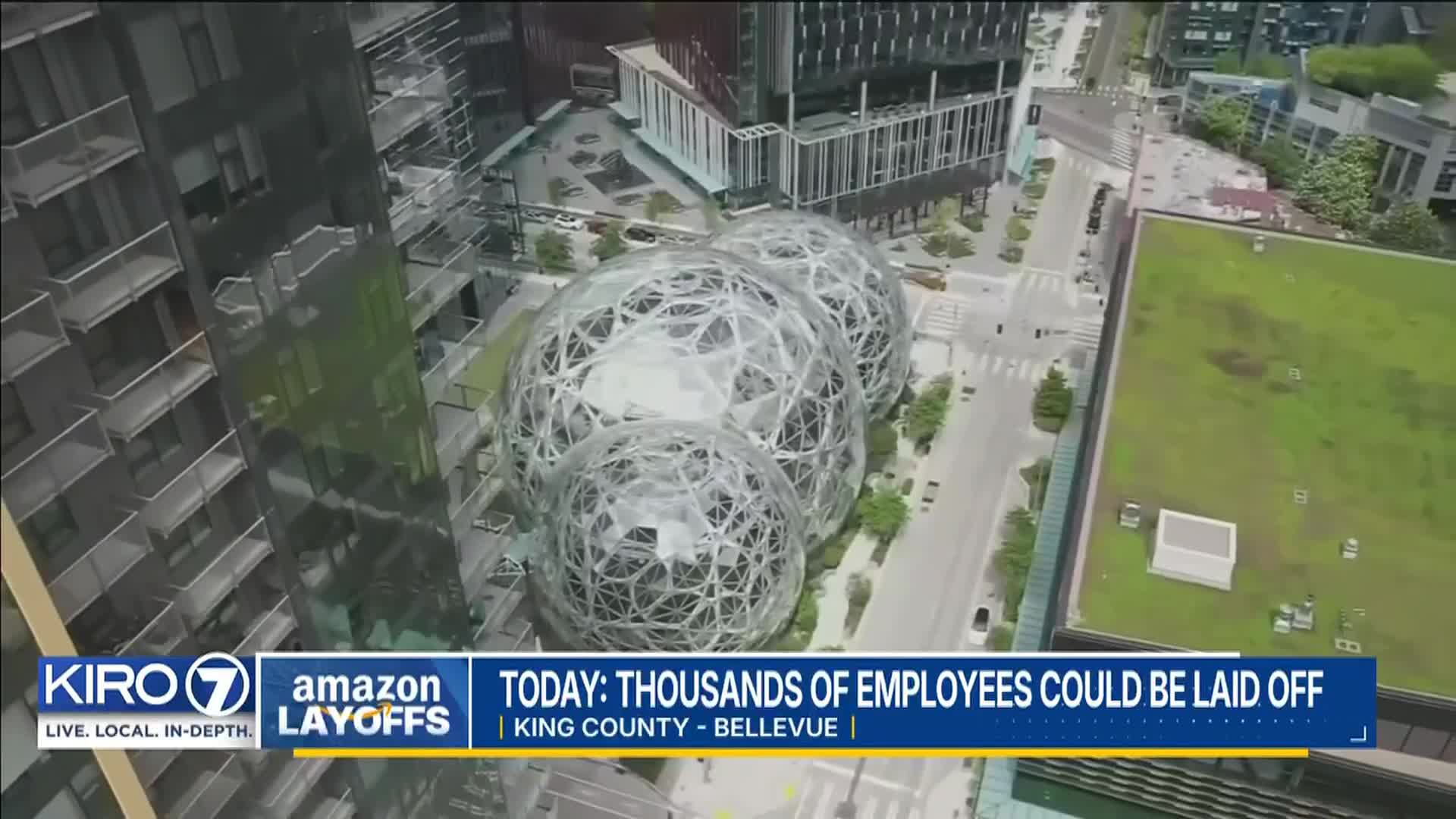 Amazon set to lay off thousands in Washington state