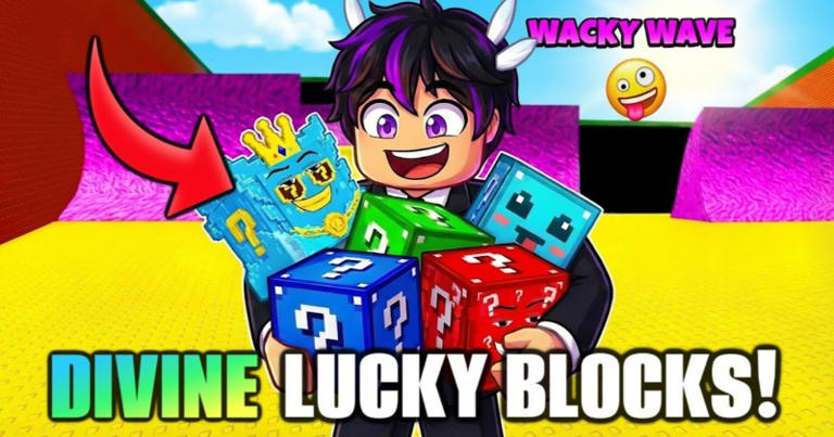 How to get Divines Lucky Blocks in Escape Tsunami for Brainrots ...
