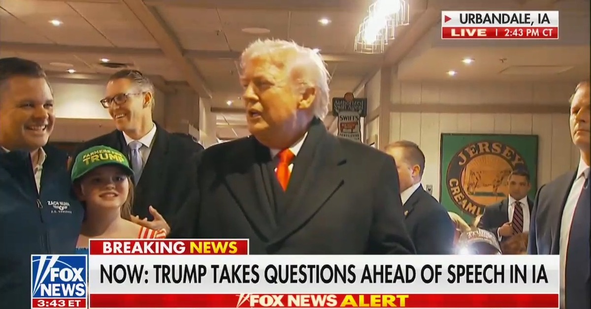 ‘As bad as they get!’ Trump unleashes on ABC reporter for roaring crowd