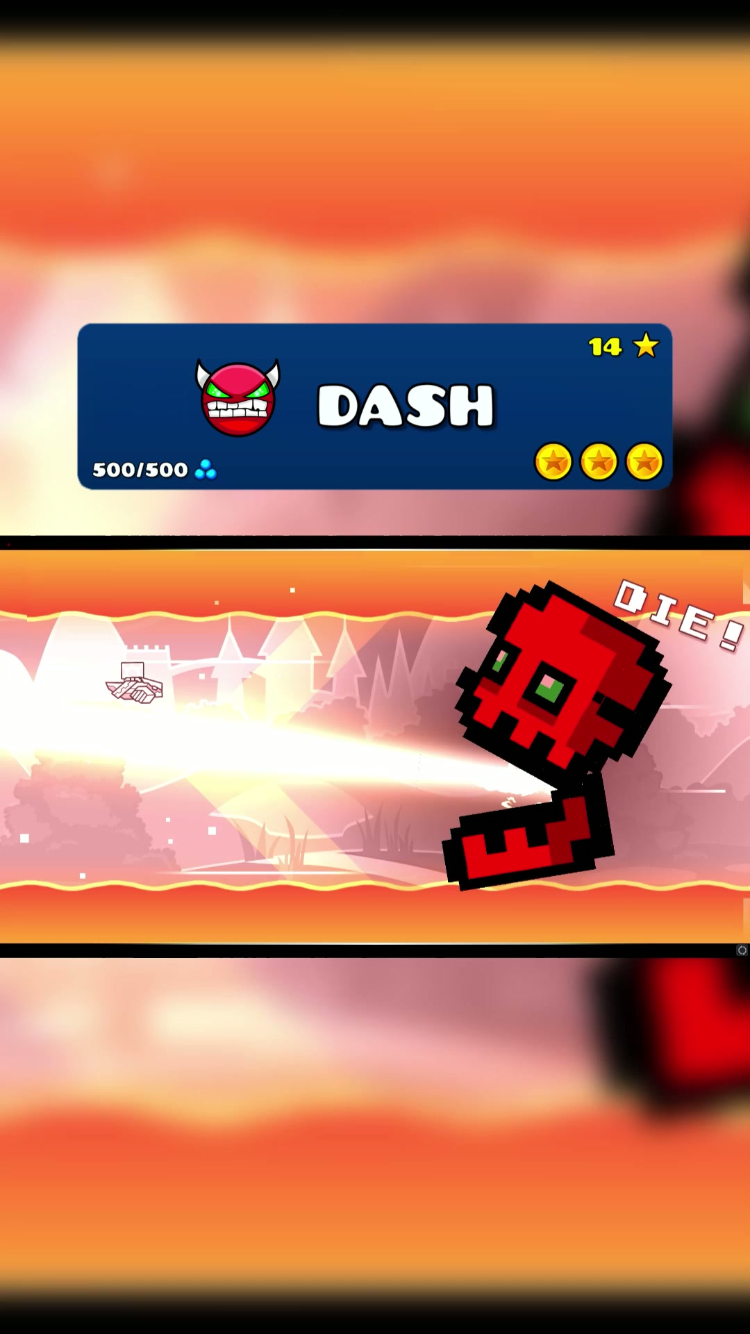 Press start - Geometry Dash 2.2 #shorts #deluxe12 #gd
