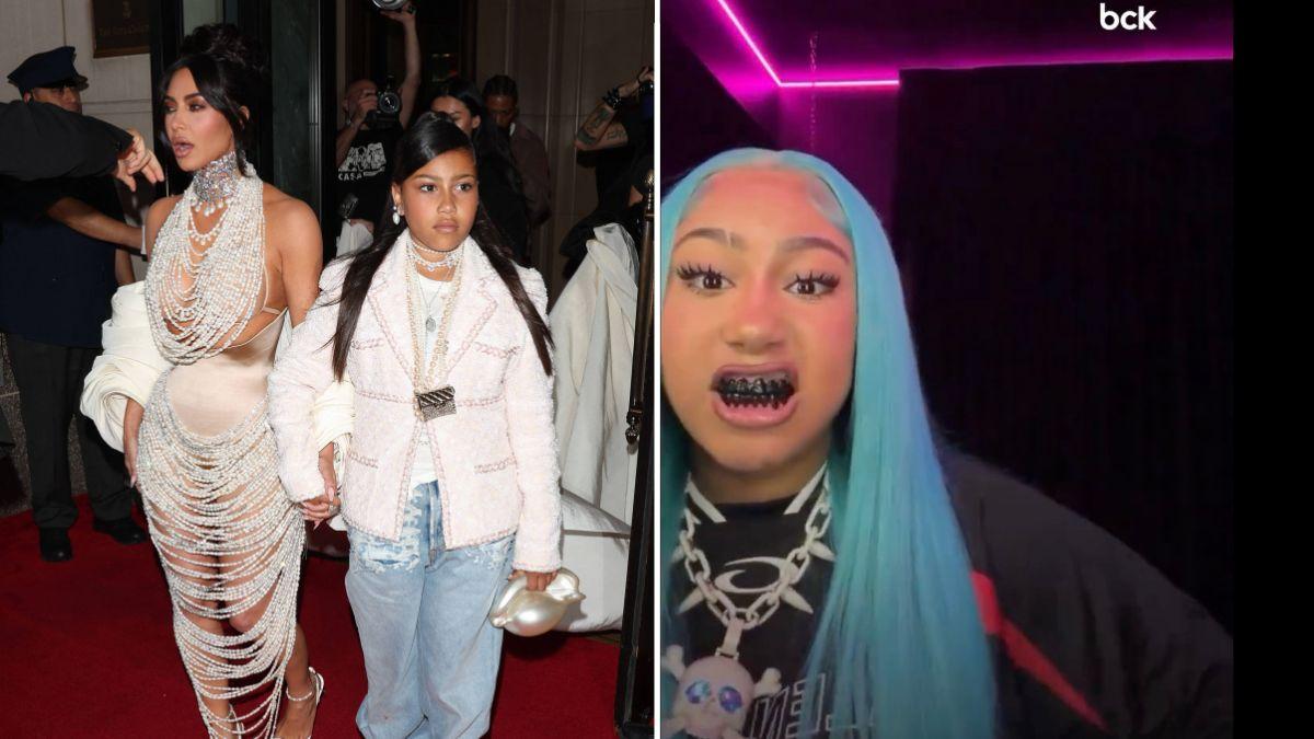North West slams critics who hate on her new black teeth grills: 'Are ...
