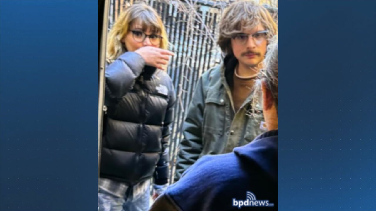 Police are seeking two suspects for breaking into Boston EMS bay