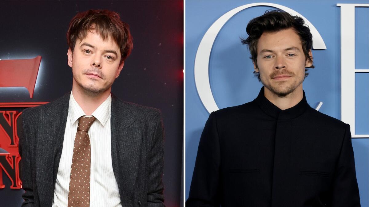 'Stranger Things' star Charlie Heaton speaks on Harry Styles comparisons