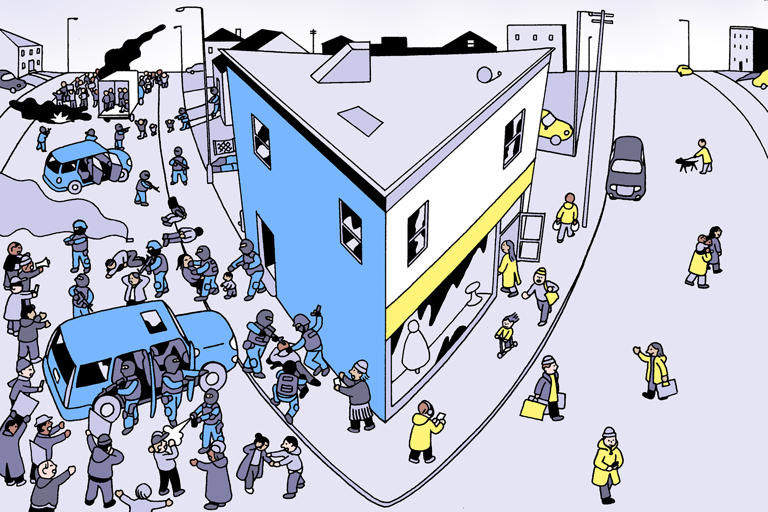 Your friends are still acting like everything is normal in America ...