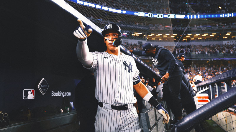 New York Yankees superstar Aaron Judge 'MLB The Show' cover athlete for ...