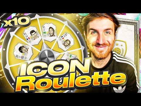 What do you get from 10 guaranteed icon roulette upgrade packs?