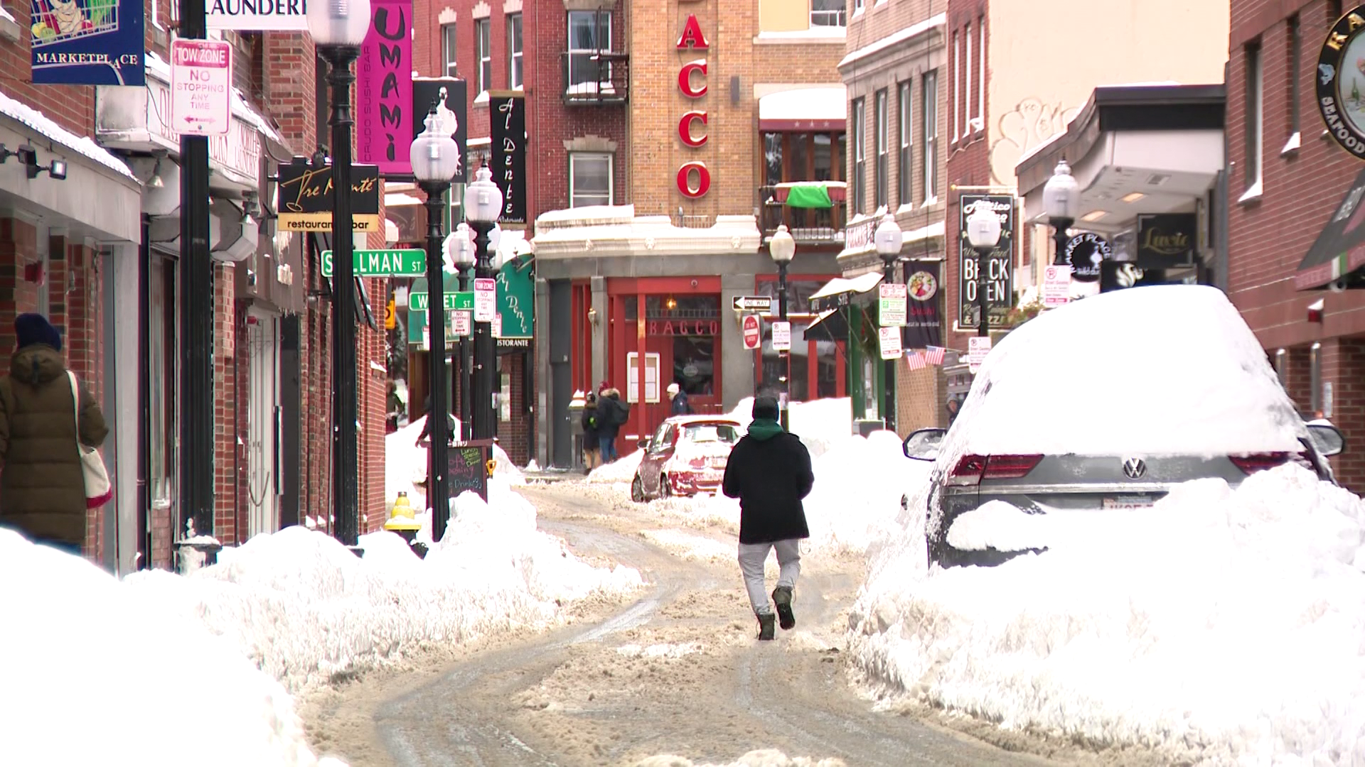 'No place to put it': Great dig-out continues in snowy Boston neighborhoods