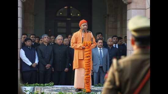 Disrespect to constitution is insult to freedom fighters: UP CM