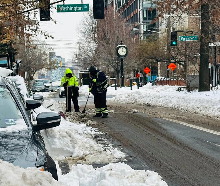 Snow piles in Hoboken frustrate officials, residents