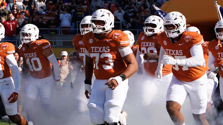 Here's what the Texas Longhorns starting offensive line could look like ...