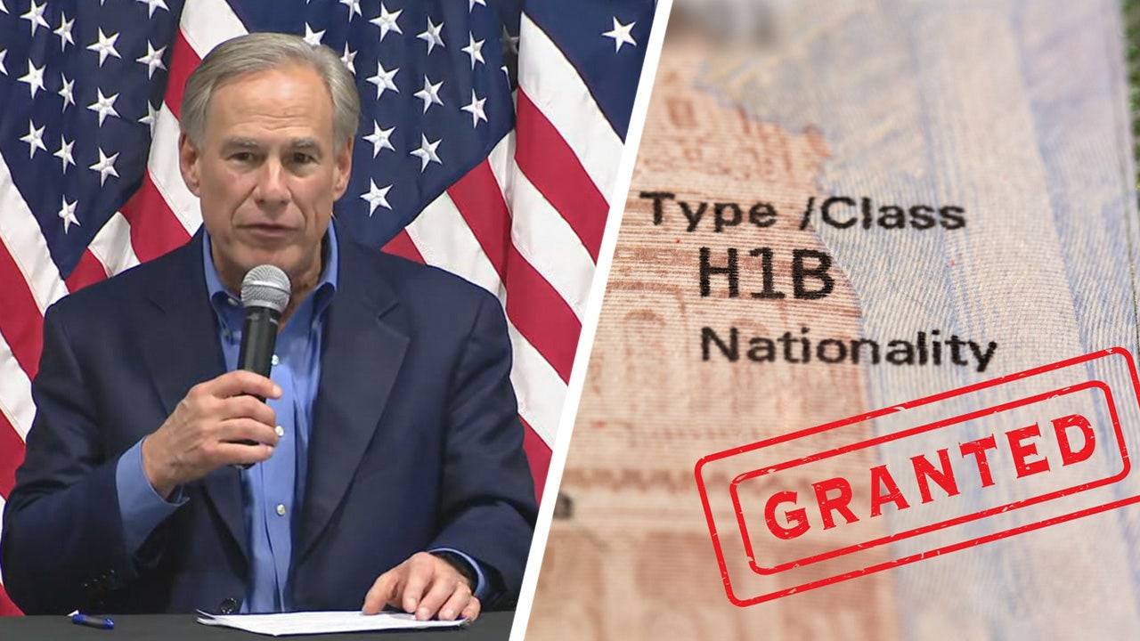 Gov. Greg Abbott orders immediate H-1B visa freeze for Texas state ...