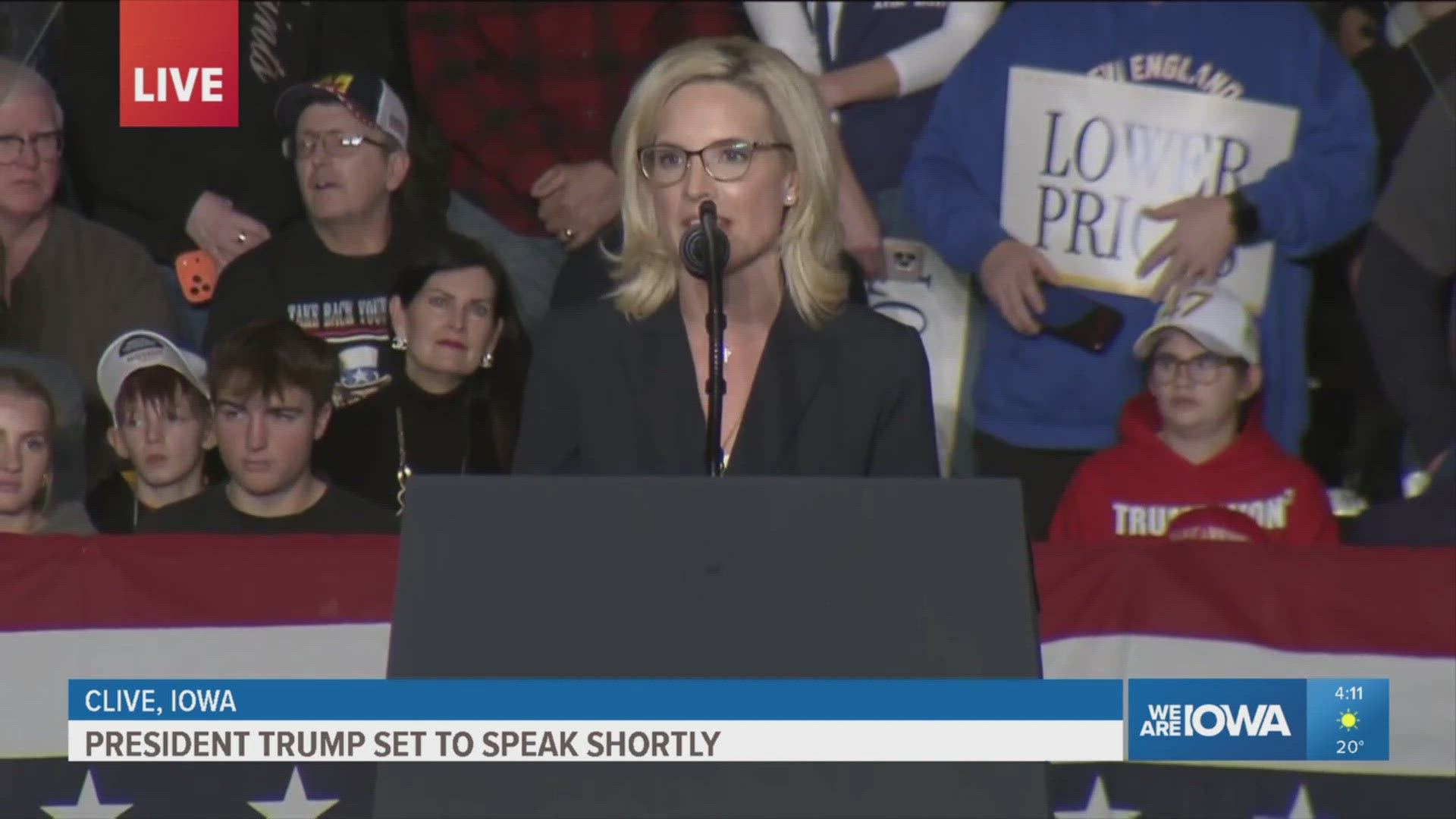 'It's been an honor to fight alongside him' - Rep. Ashley Hinson speaks ...