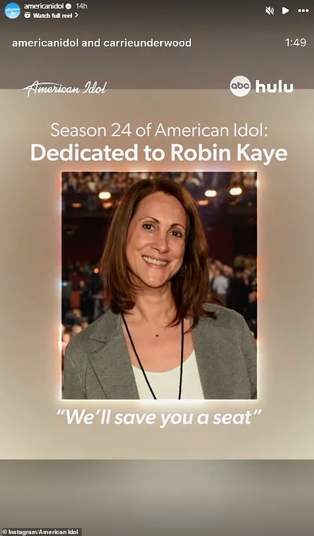 American Idol pays moving tribute to long-time executive who was ...