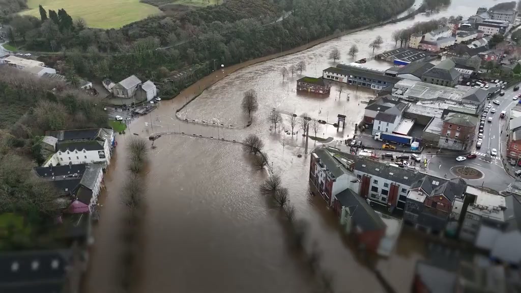 Two severe flood warnings in place as Storm Chandra brings disruption