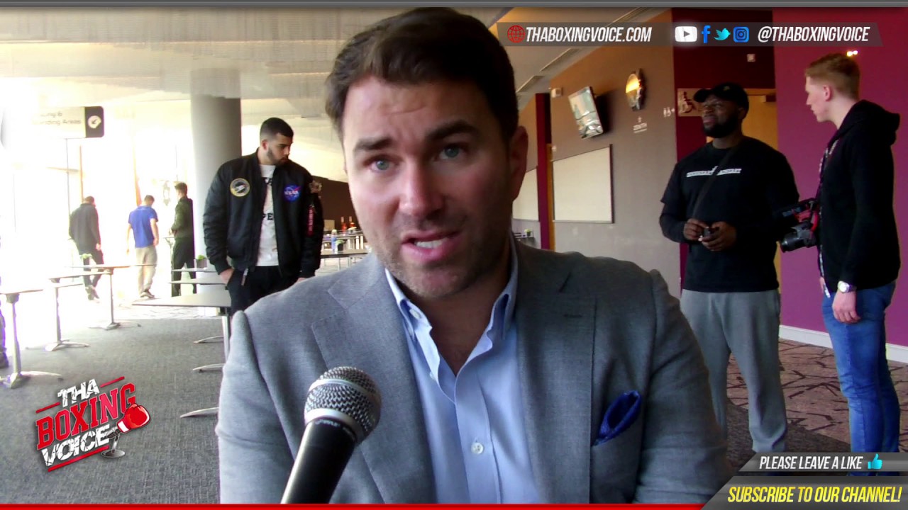 Eddie Hearn: Errol Spence has signed for VADA testing! For Kell Brook fight