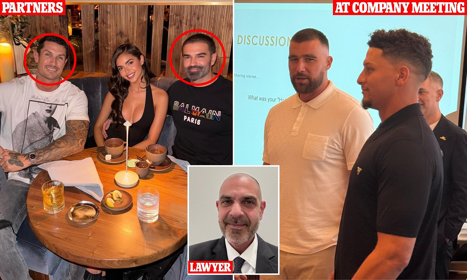 Travis Kelce and Patrick Mahomes' steakhouse rocked by claims partners ...