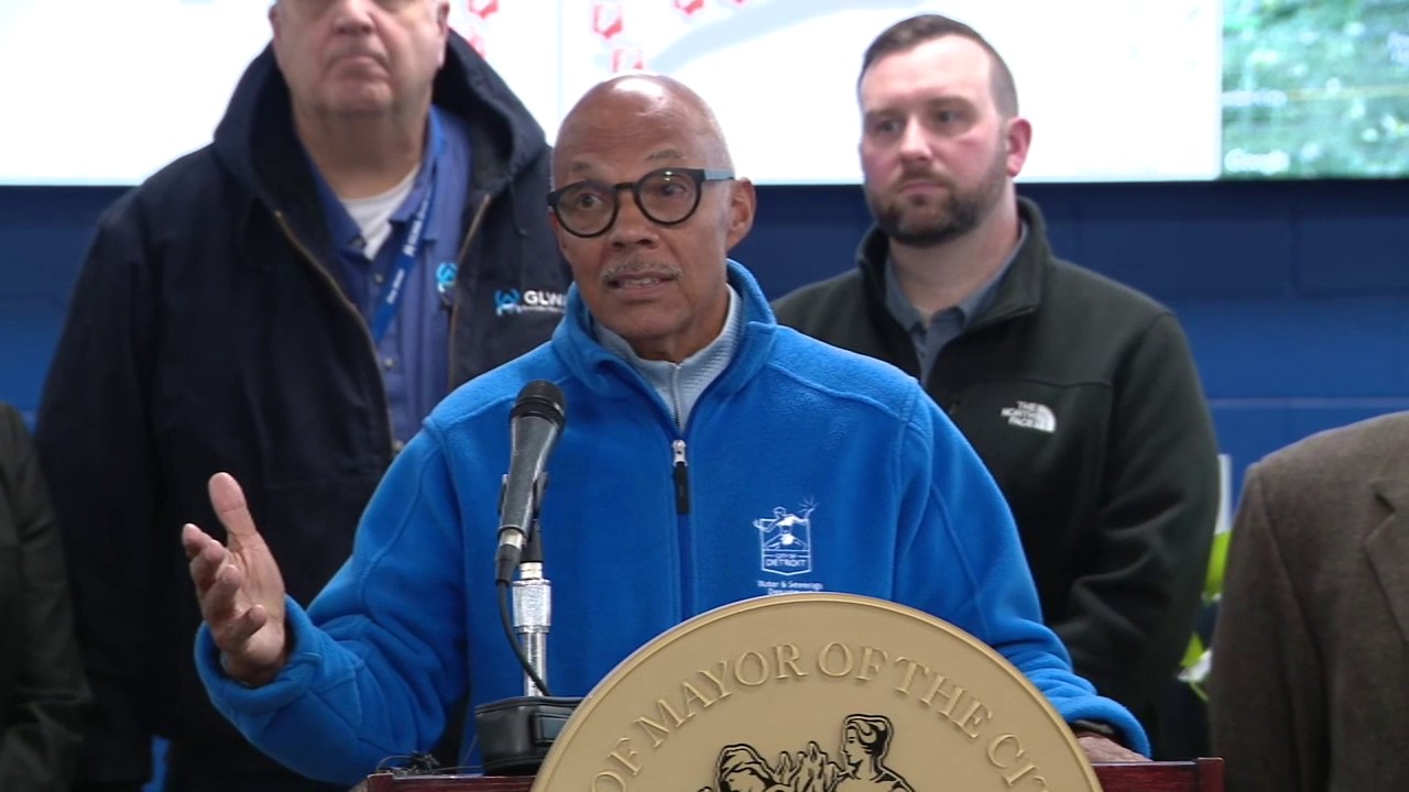 Detroit water main breaks update