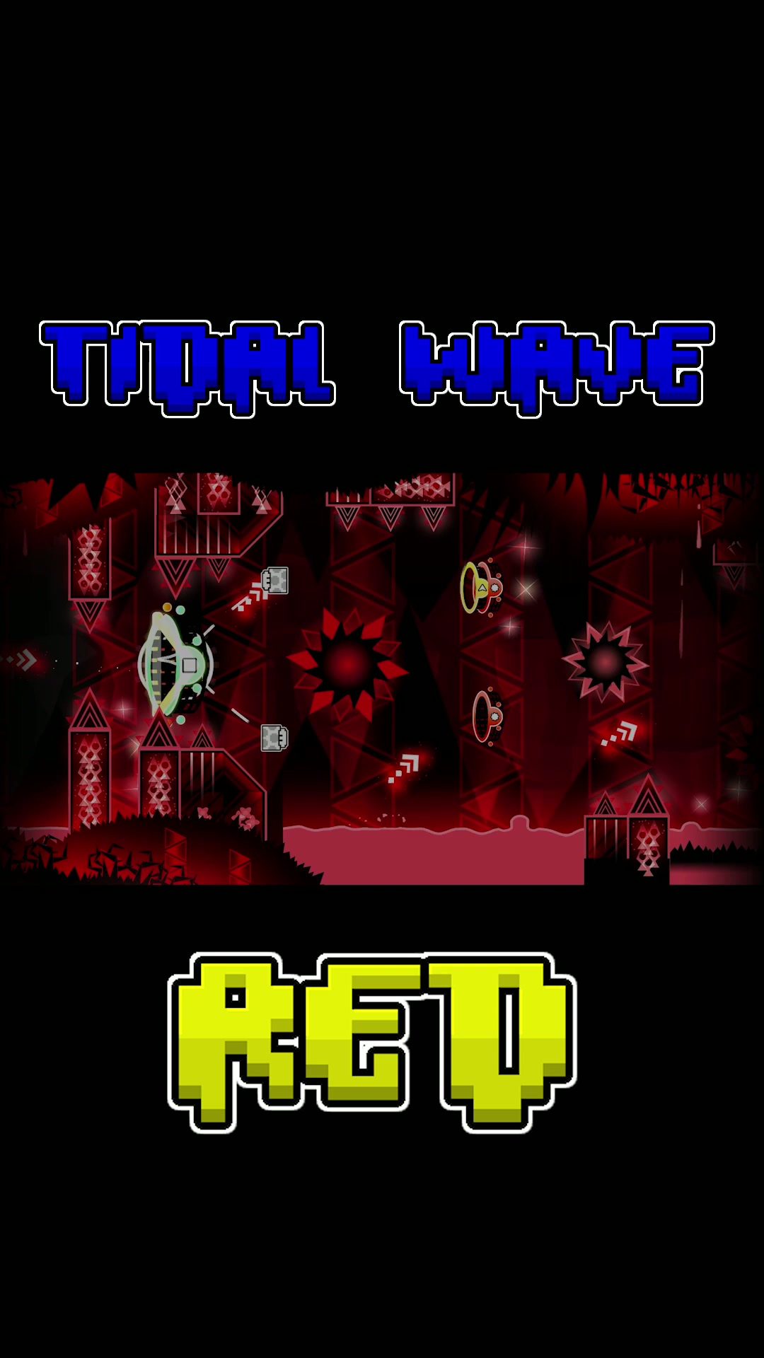 Tidal wave red #shorts