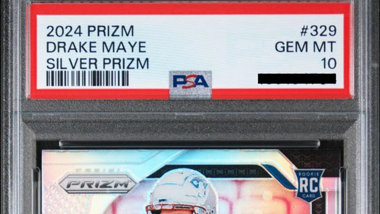 Drake Maye RCs explode with record prices ahead of Super Bowl LX