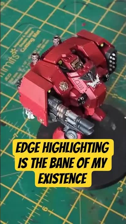 Edge highlighting is the bane of my existence #warhammer #warhammer40k ...