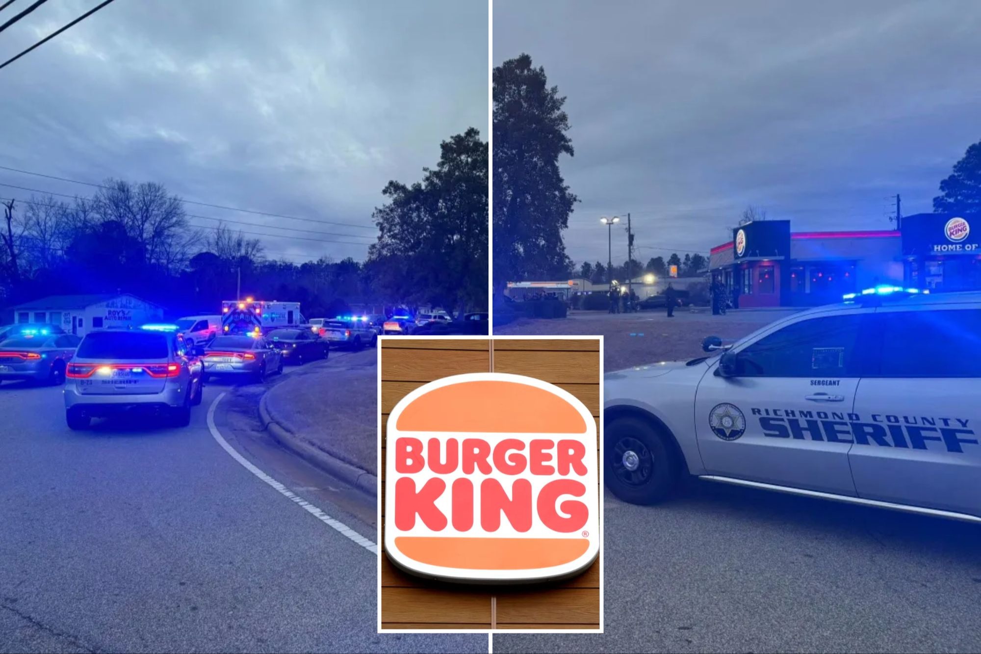 Burger King brawl lands five workers in jail as gun flashed in beef ...