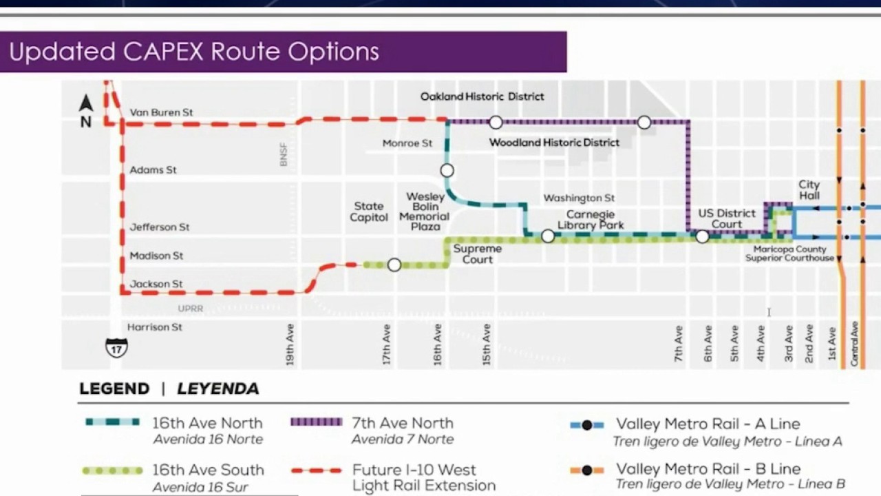 Phoenix light rail expansion faces crucial vote