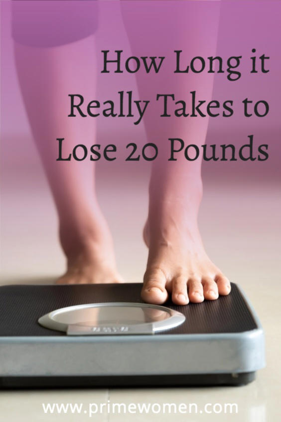 How long does it really take to lose 20 pounds?