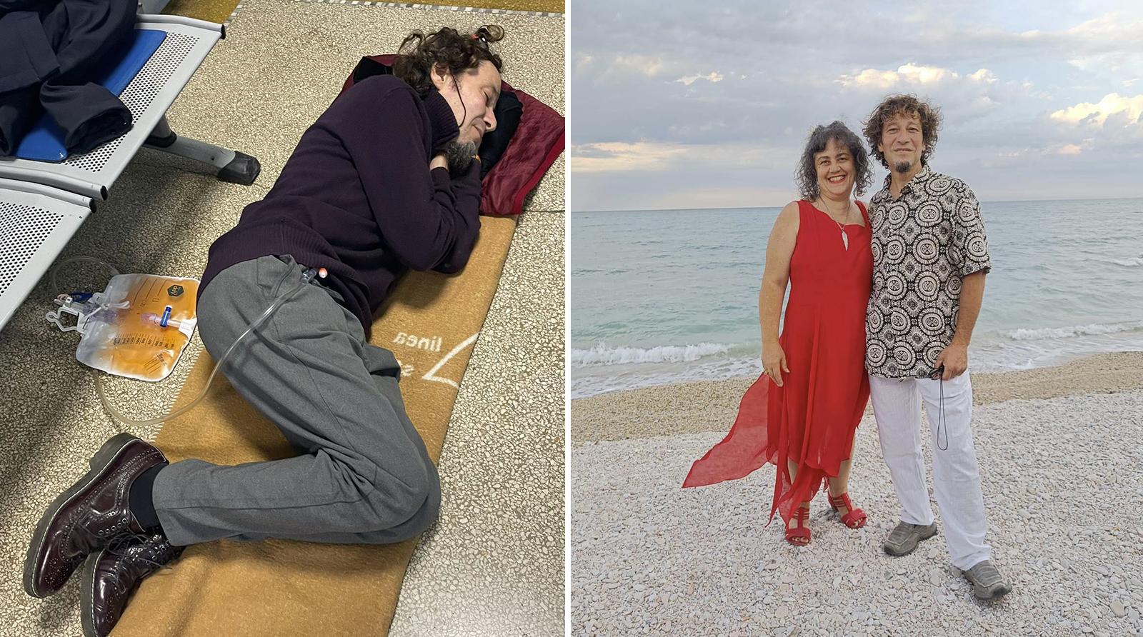 Il dolore di Cecilia per la morte di Franco, malato di tumore lasciato ...