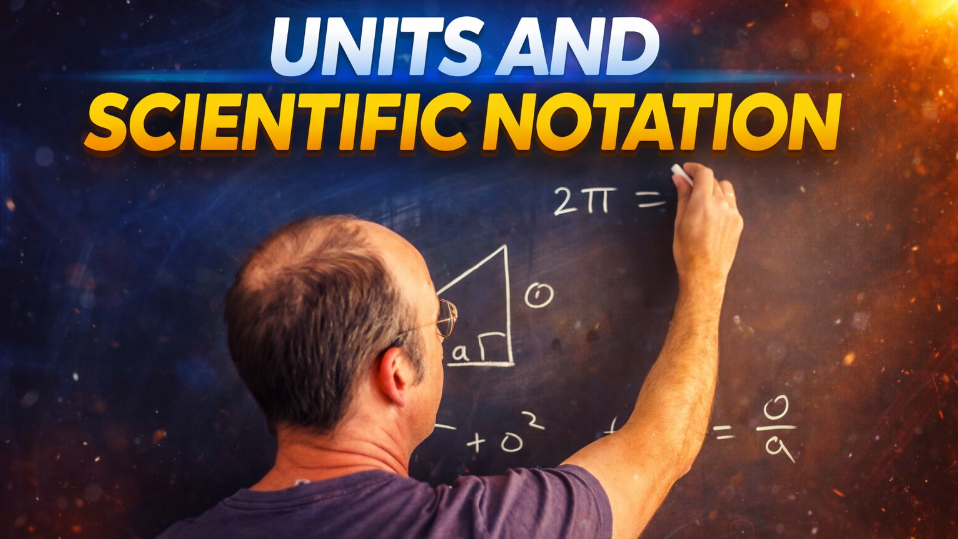 Physics chapter 1 overview: Units and scientific notation