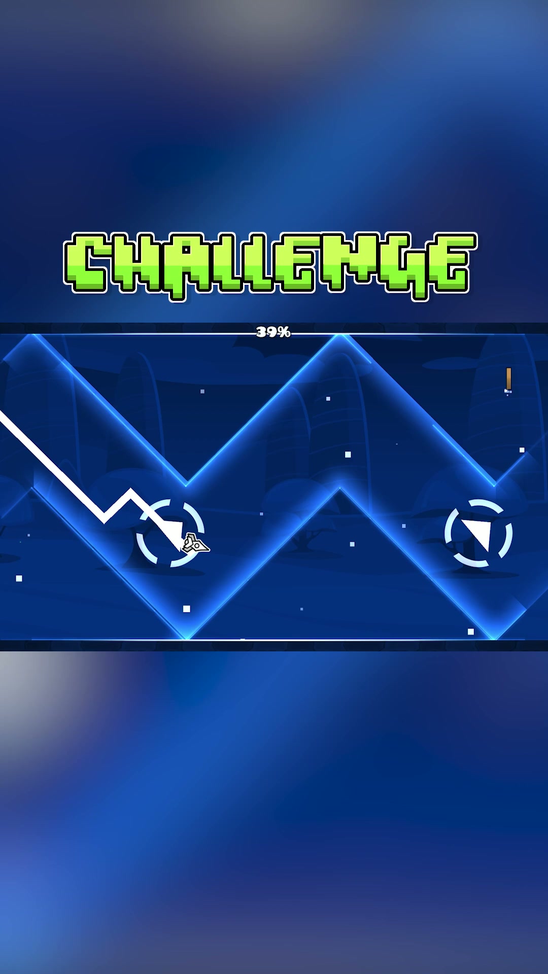 Water wave 88% fail #shorts #GeometryDash